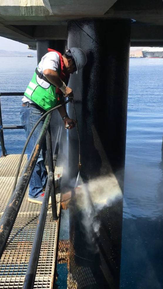 Hệ thống bọc bảo vệ cầu cảng - Chase Marine Series - Jetty pile protection